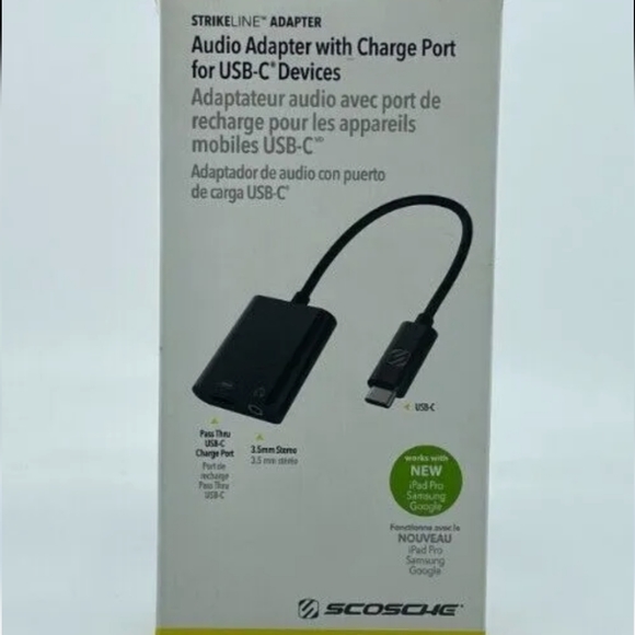 scosche | Cell Phones & Accessories | Nib Scosche Audio Adapter Plug ...